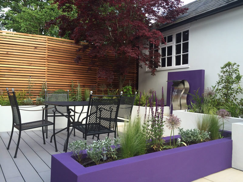 Colourful Courtyard | Kent | Outdoor Creations